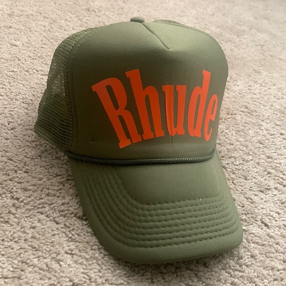 Accessories | Custom Rhude Trucker Hat | Poshmark